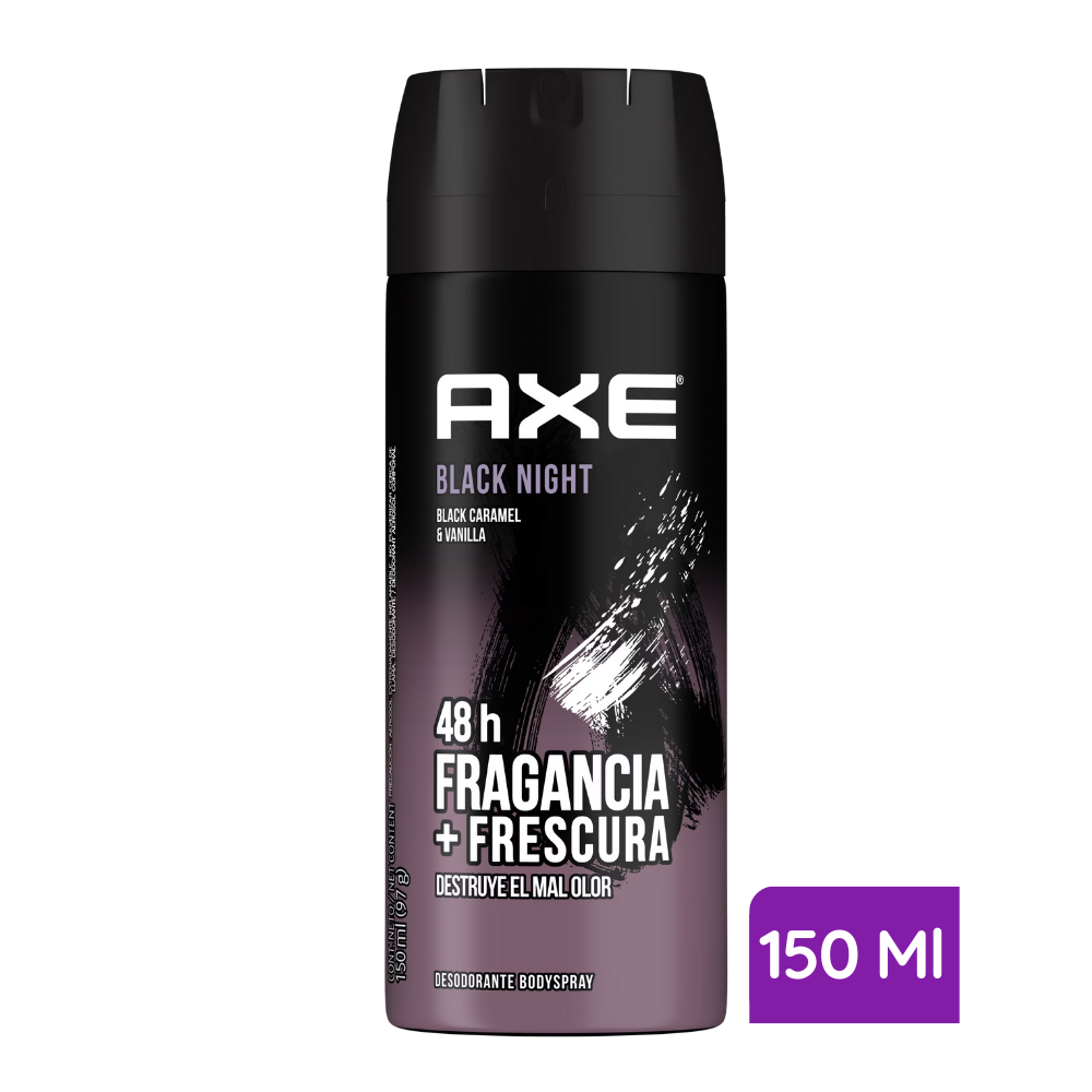 Axe Aerosol Black Night 150 Ml - Mercati